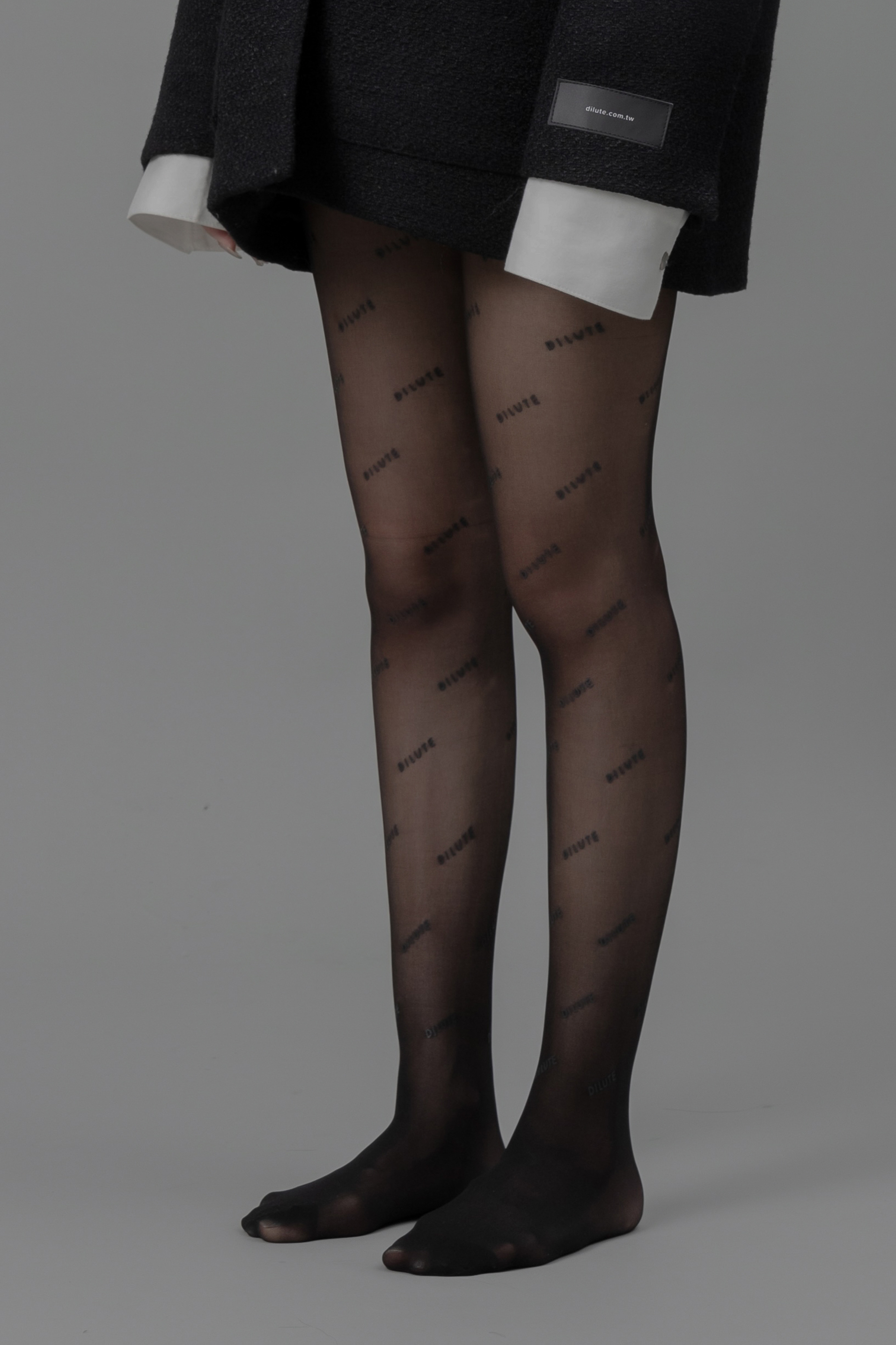 DILUTE |DILUTE Black Pantyhose