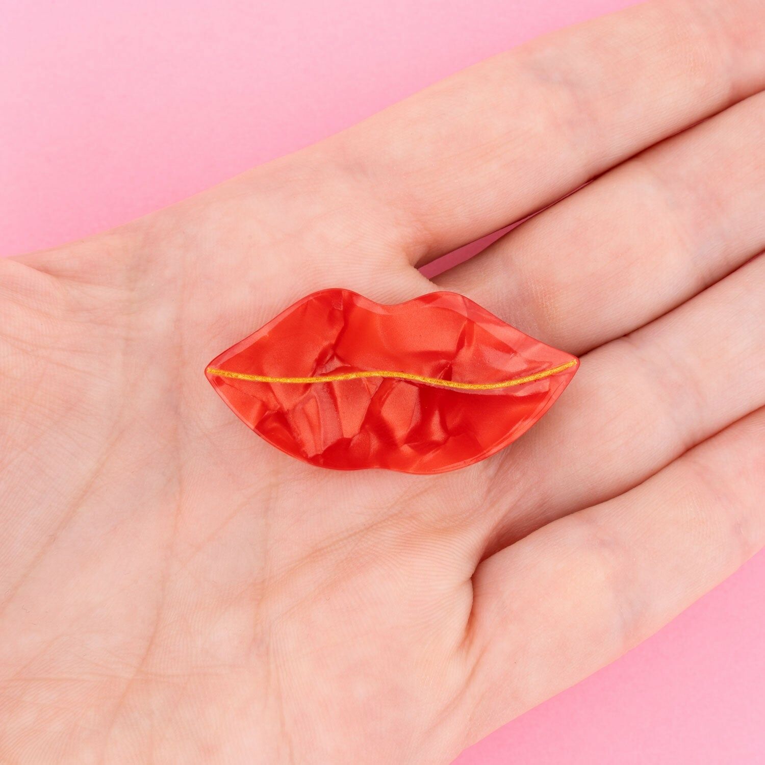 Coucou Suzette 法國｜LIPS HAIR CLIP 紅唇髮夾