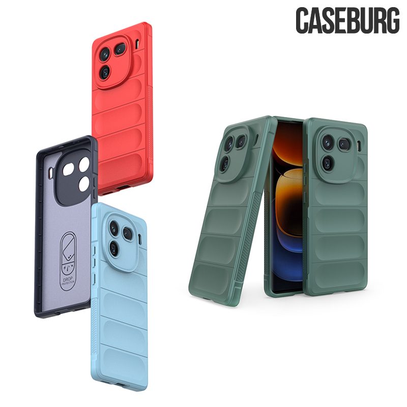 Vivo iQOO 12 Pro CASEBURG MONO Shield 純色防撞手機軟殼 保護軟套|井尚館