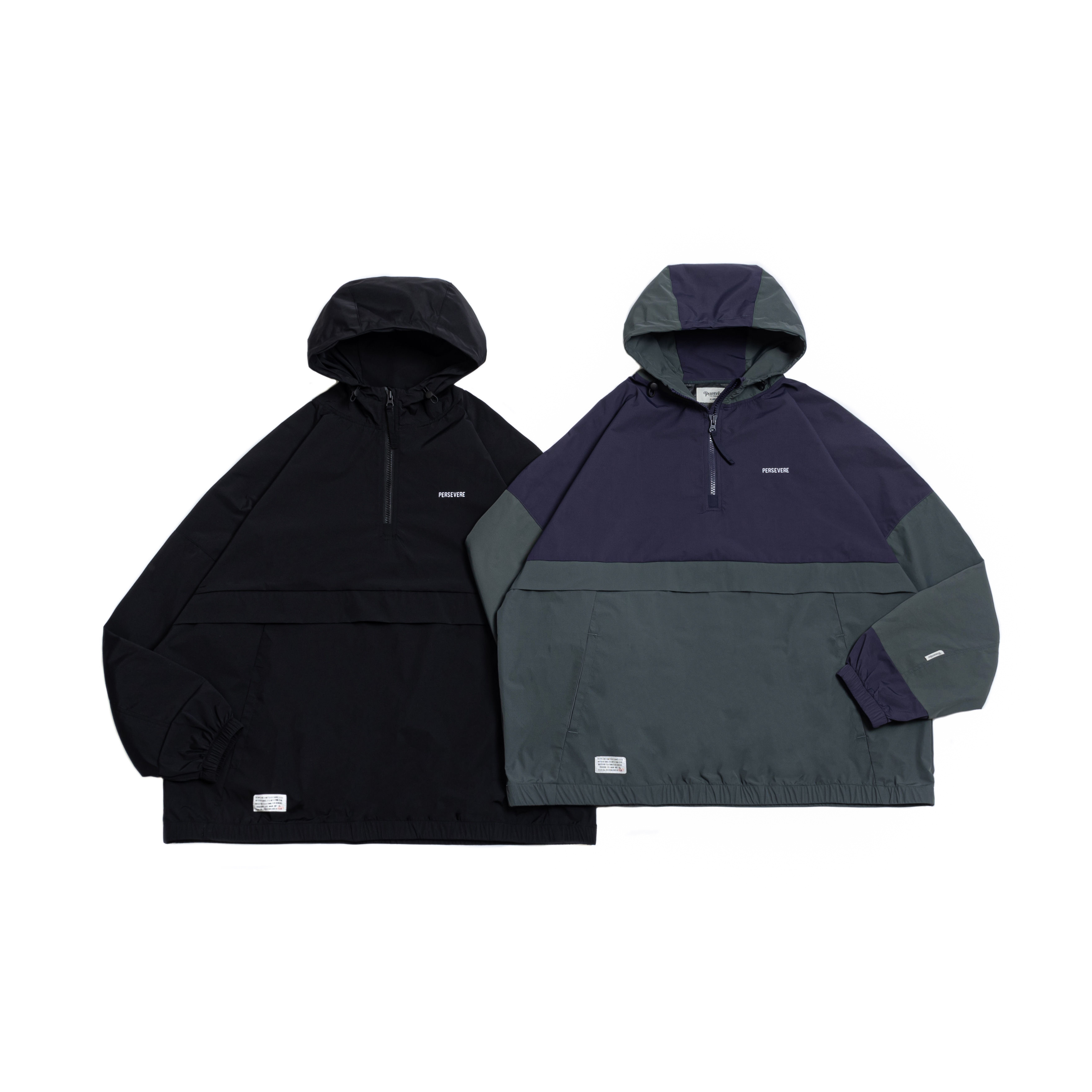 Persevere laminating water-repellent nylon anorak