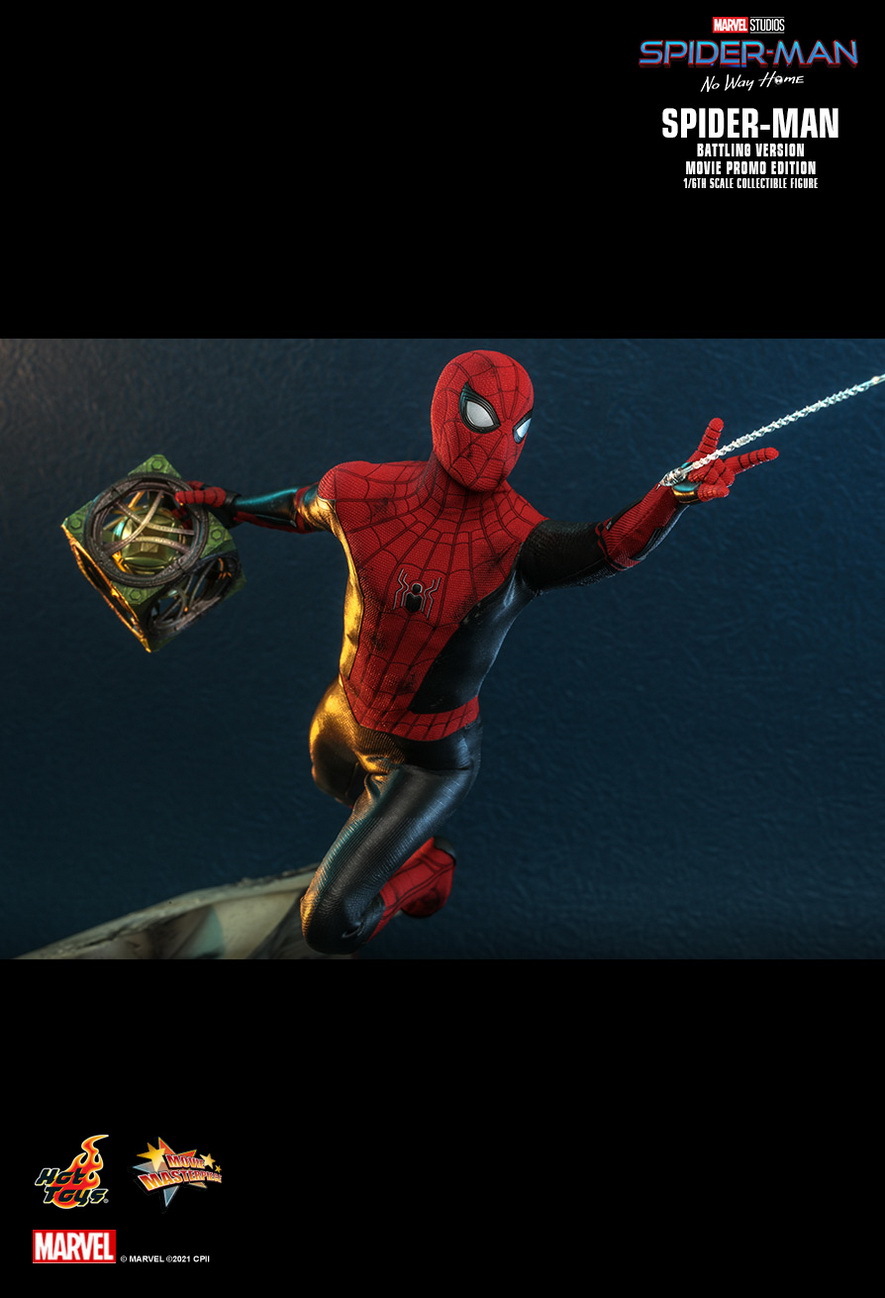 hottoys mms625 SPIDER-MAN (BATTLING VERSION) MOVIE PROM