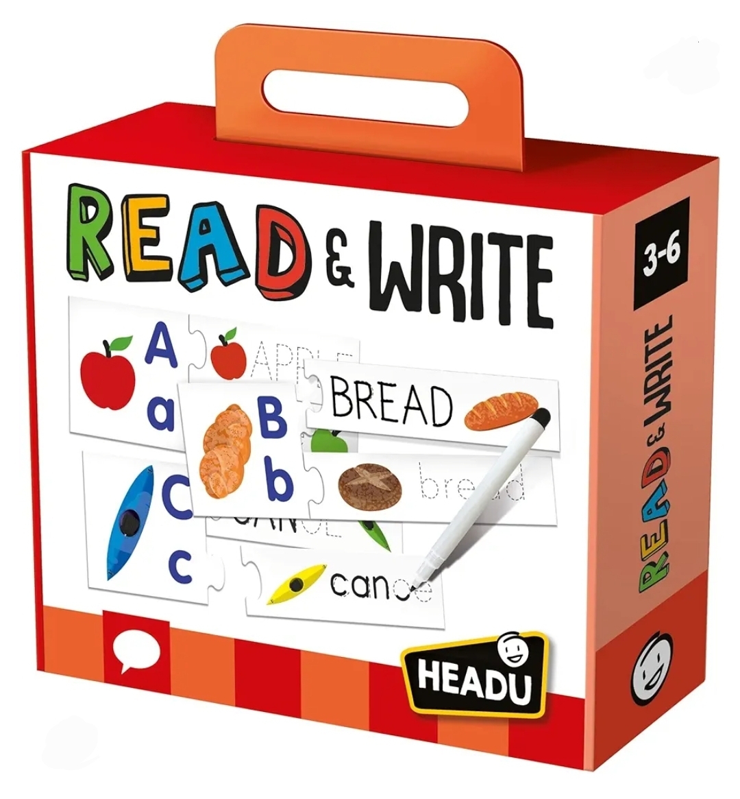 HEADU Read & Write Education Toy for Kids - Made in Ita