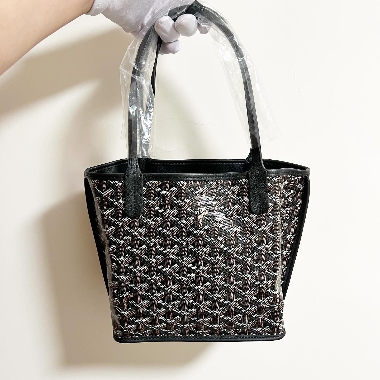 Goyard Anjou Mini Tote (Black)