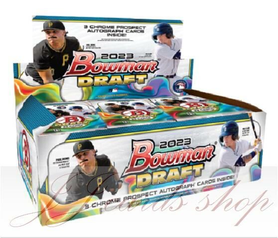 2023 Bowman Draft HOBBY JUMBO 棒球卡 卡盒 ( 每盒 平均有 3張 簽名卡