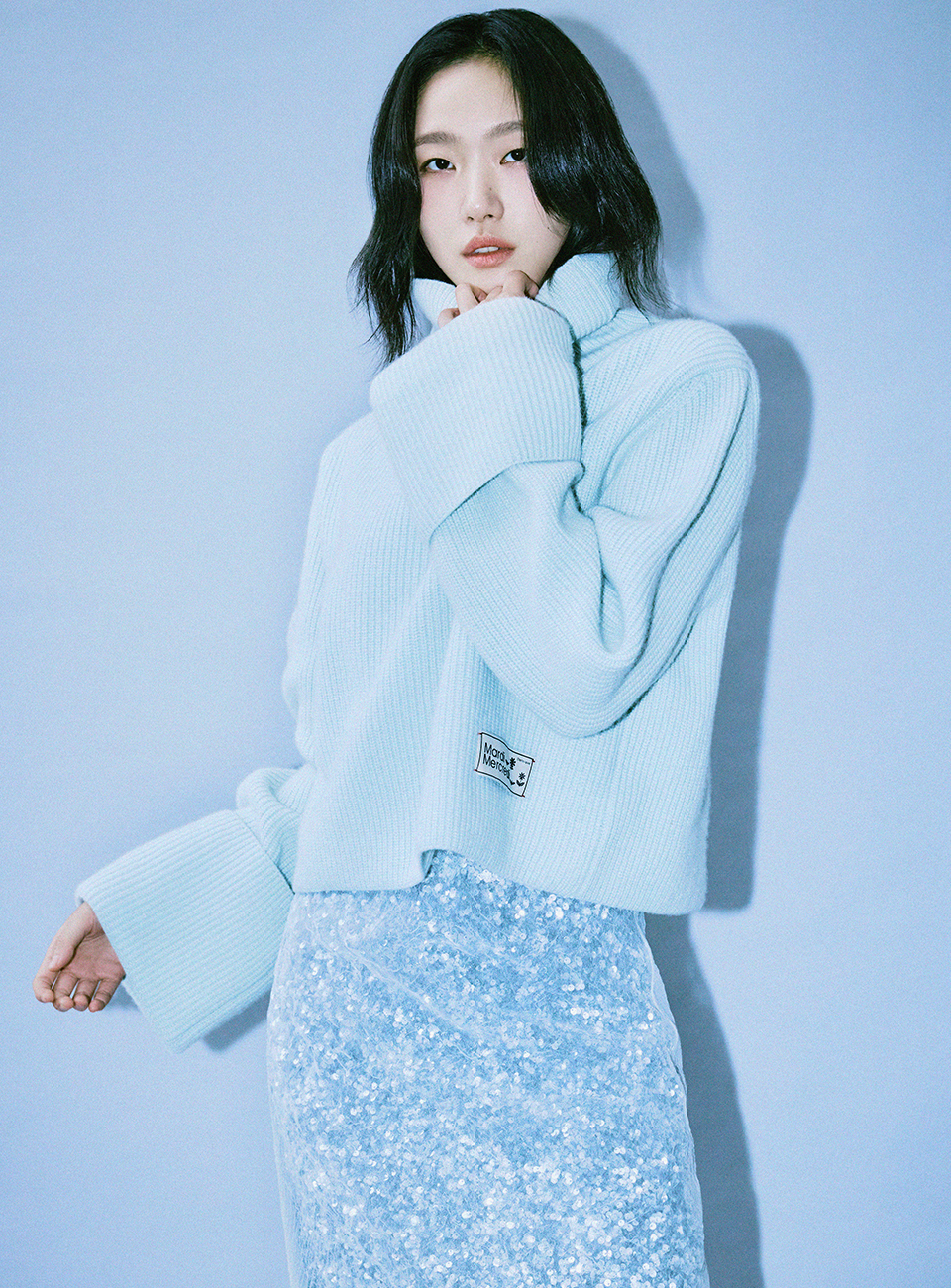 Mardi Mercredi CASHMERE BLENDED EXTREME TURTLE NECK_MIN