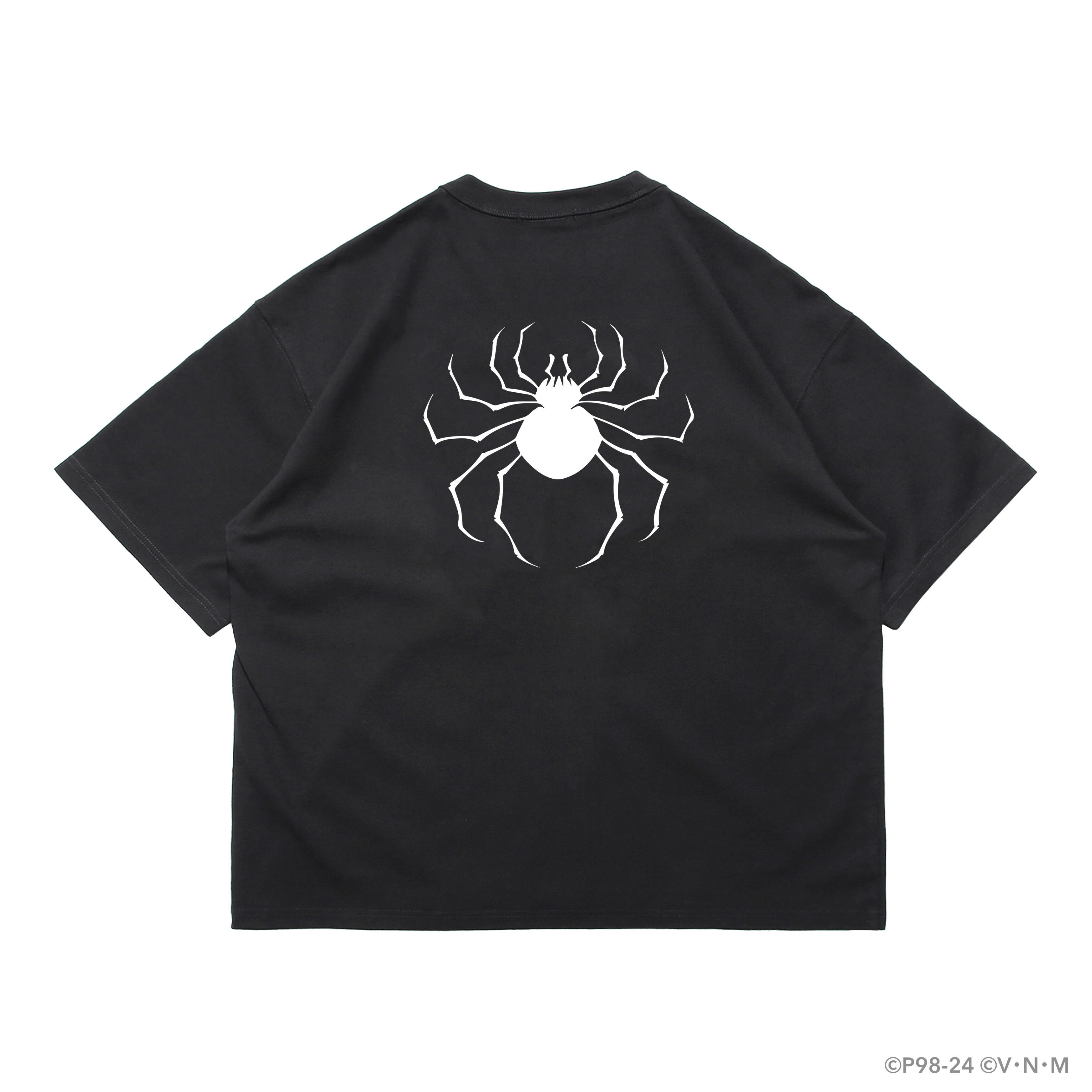 XCTRL® x《獵人HUNTER×HUNTER》蜘蛛短T-黑