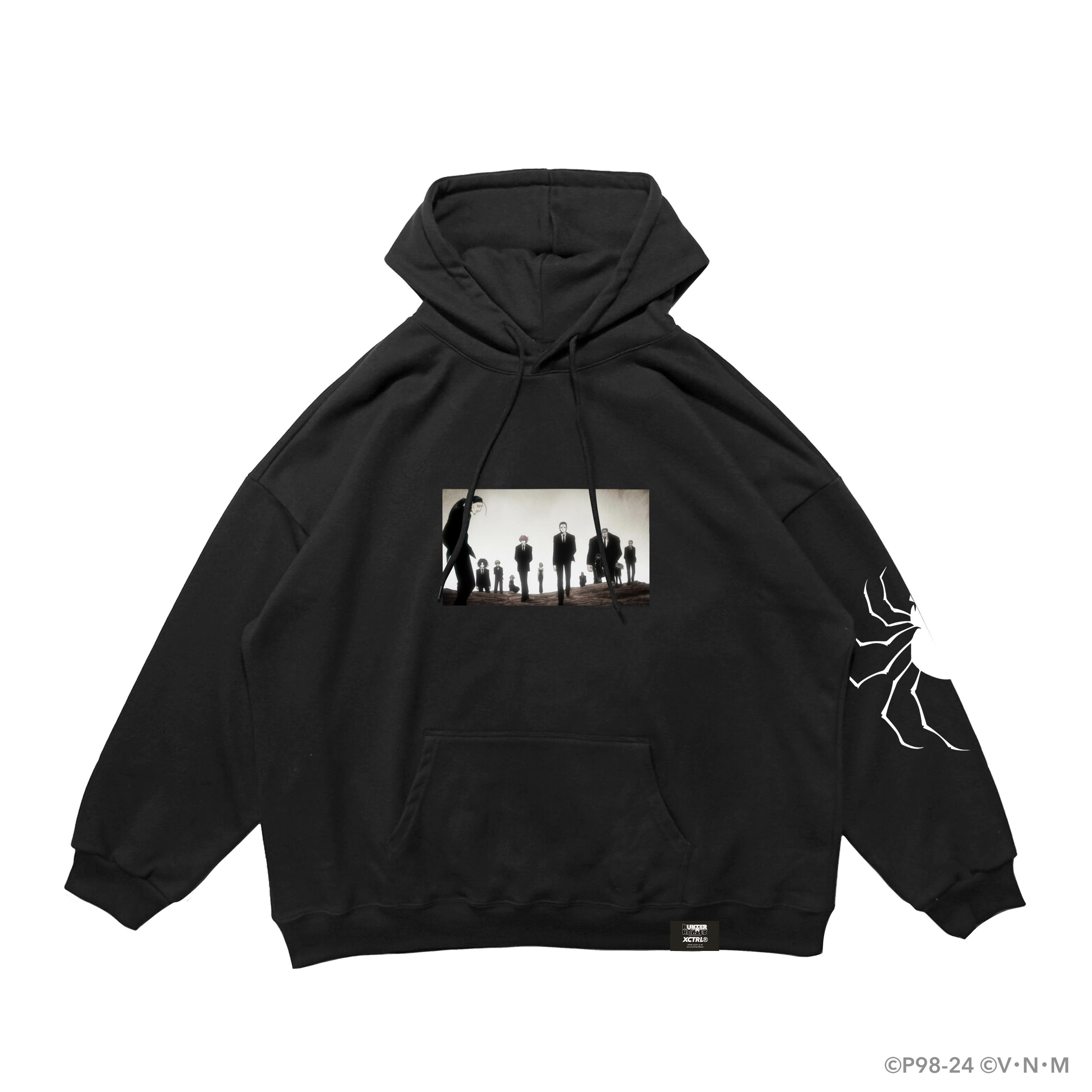 XCTRL® x 《獵人HUNTER×HUNTER》幻影旅團帽T-黑