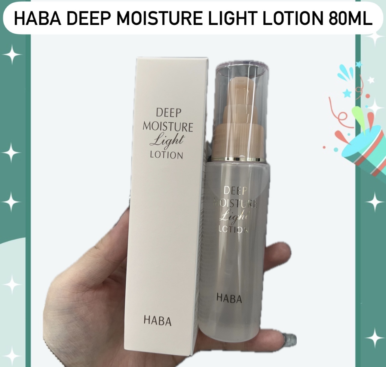 Haba - Deep Moisture Light Lotion 80ml