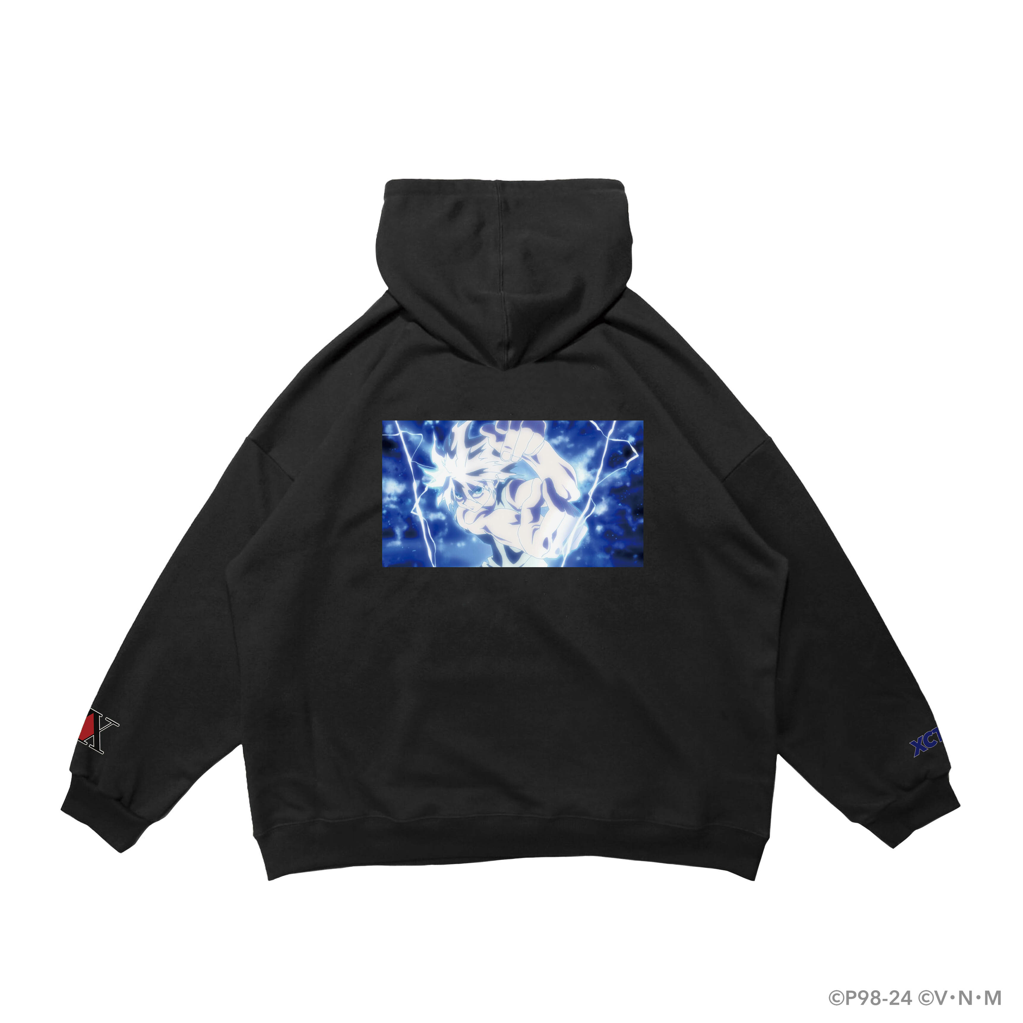 XCTRL® x 《獵人HUNTER×HUNTER》奇犽帽T-黑