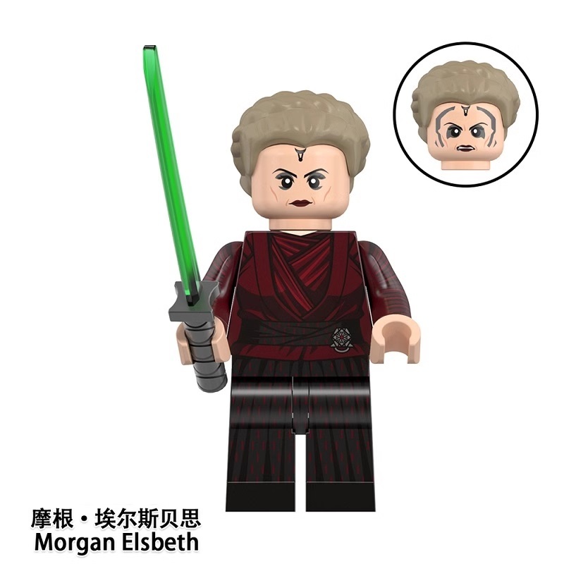 Morgan Elsbeth Star Wars Minifigs fit Lego WM2646
