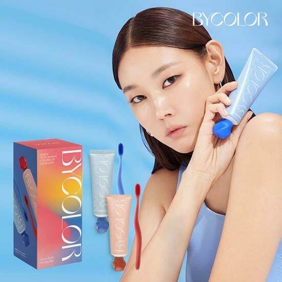 Bycolor Toothpaste & Toothbrush 套裝(牙膏2支+牙刷2支)