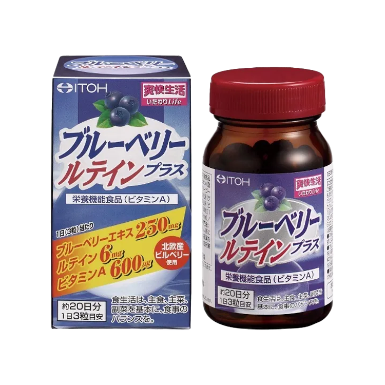 IKOR 識界覺醒 藍莓葉黃素 膠囊食品 60粒/罐