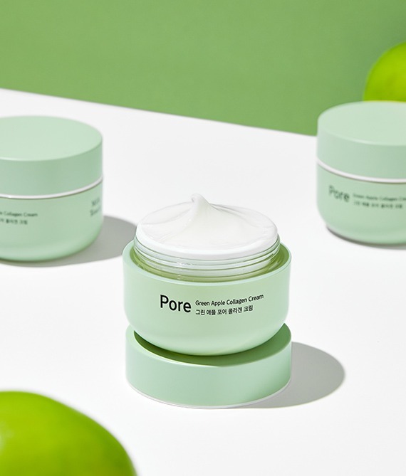 Milktouch Green Apple Pore Collagen Cream 青蘋果毛孔膠原面霜
