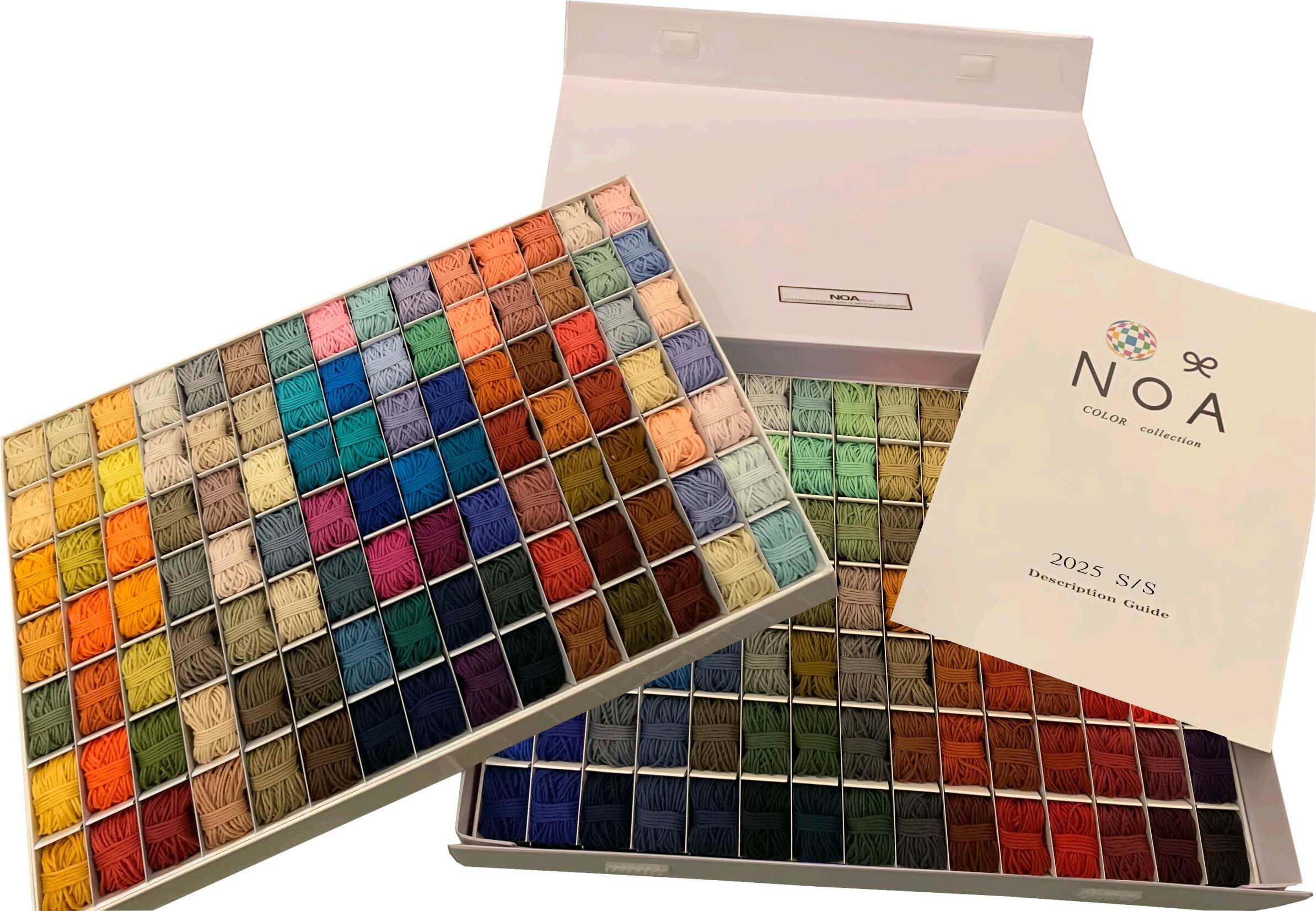 NOA COLOR YARN 2025SS 日本盒裝紗線色卡