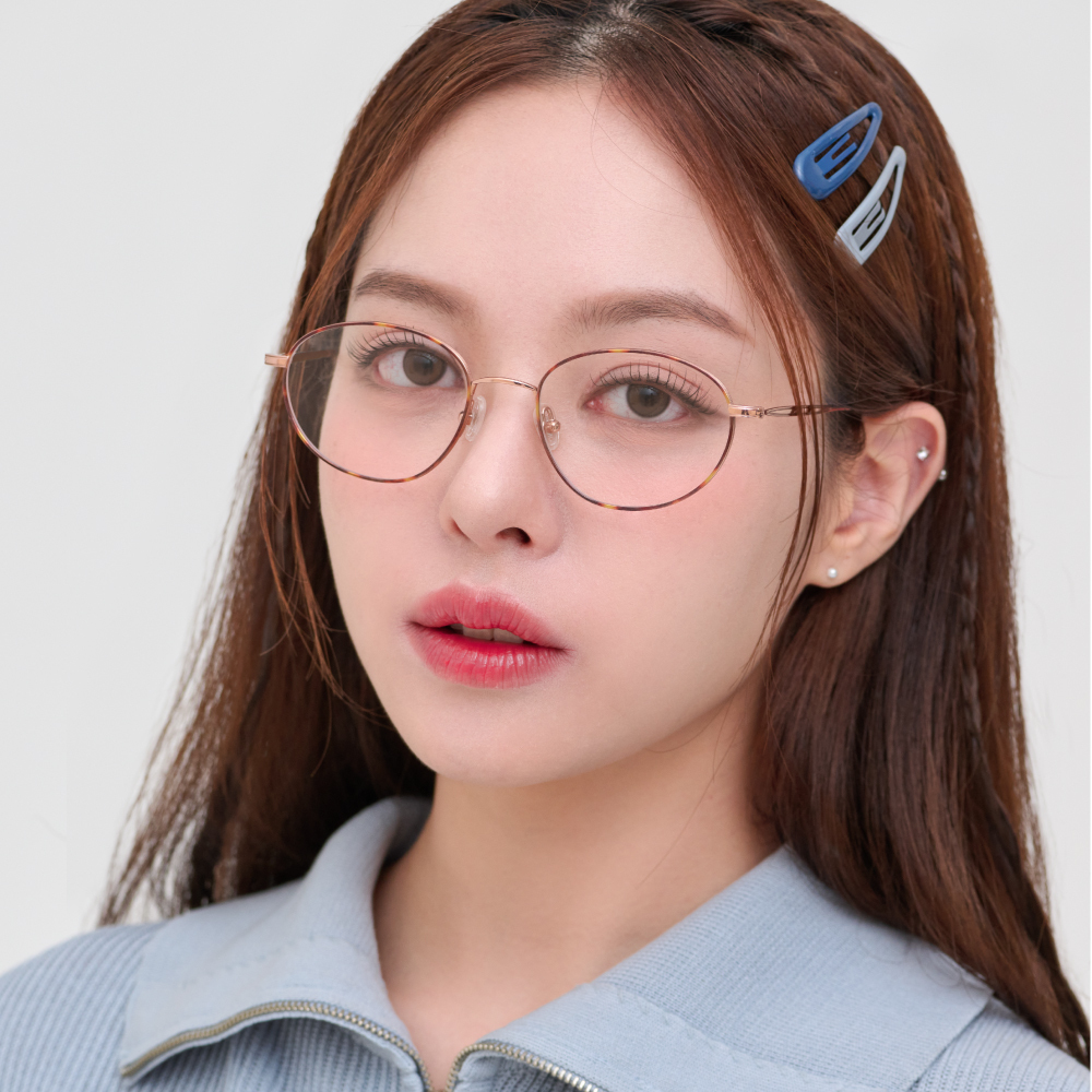 【CARIN】EDELL C4 鈦金屬 橢圓框光學眼鏡