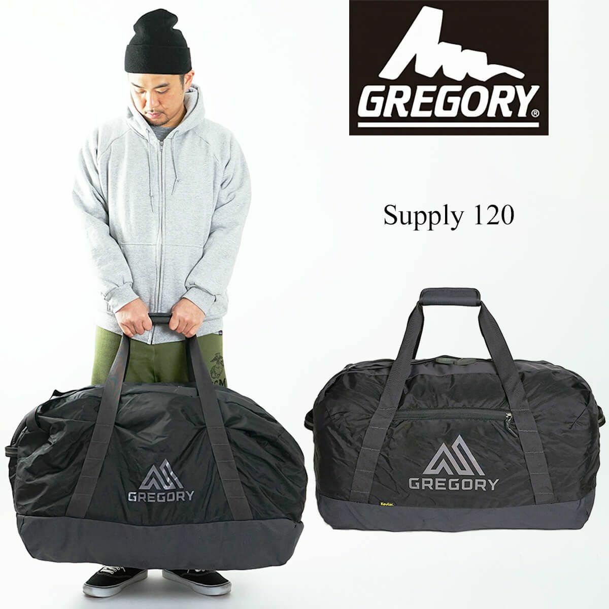【💥 日本直送】120L Gregory Duffle Bag Supplies Duffle 行李袋