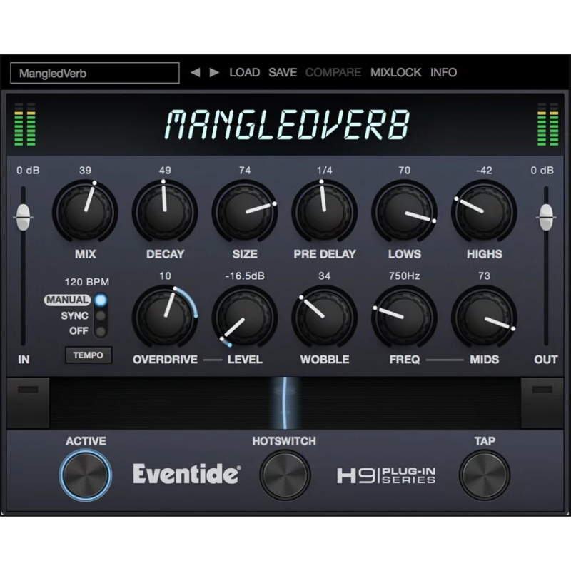 Eventide MangledVerb Plugin 效果器 (序號下載版)