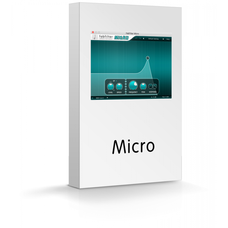 FabFilter Micro Effect Plugin 濾波器 軟體效果器 (序號下載版)