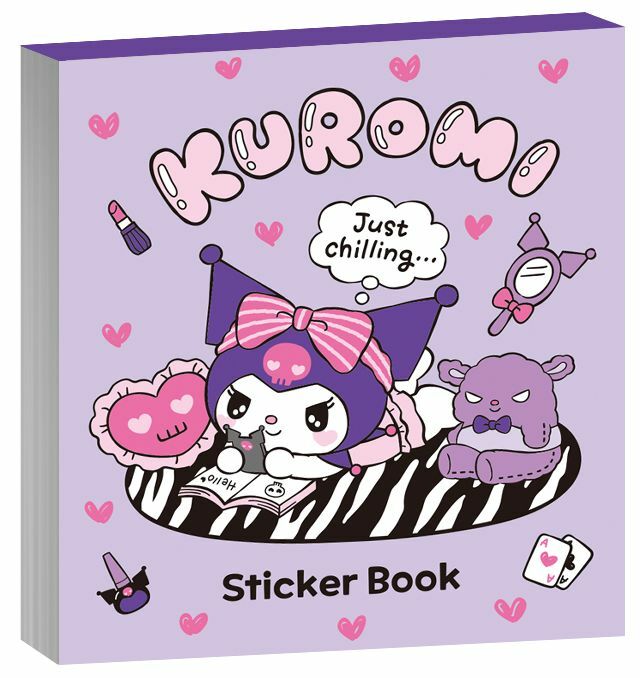 SANRIO Kuromi Multi Sticker Book 可羅米貼紙本 (16張)