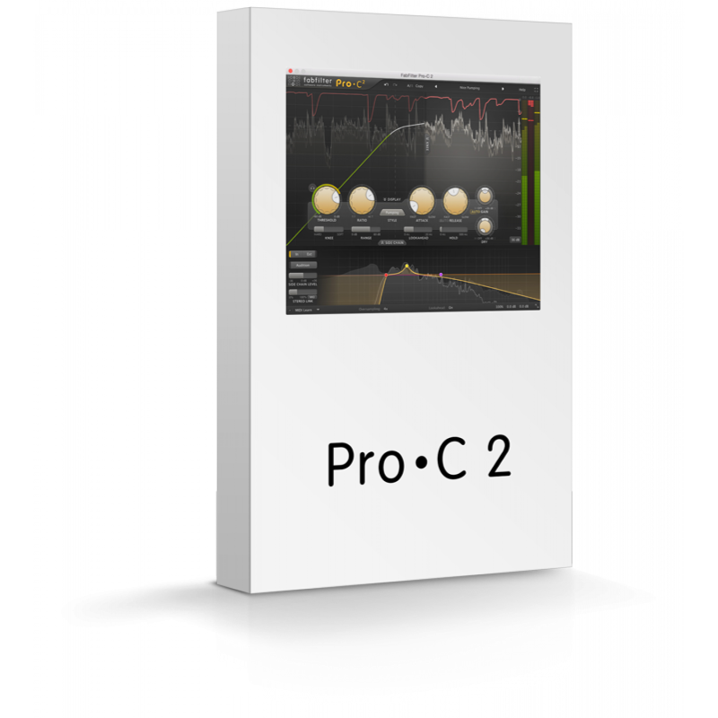 FabFilter Pro-C 2 Effect Plugin 壓縮器 軟體效果器 (序號下載版)