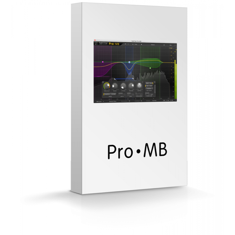 FabFilter Pro-MB Multiband Compressor Effect Plugin 多頻段