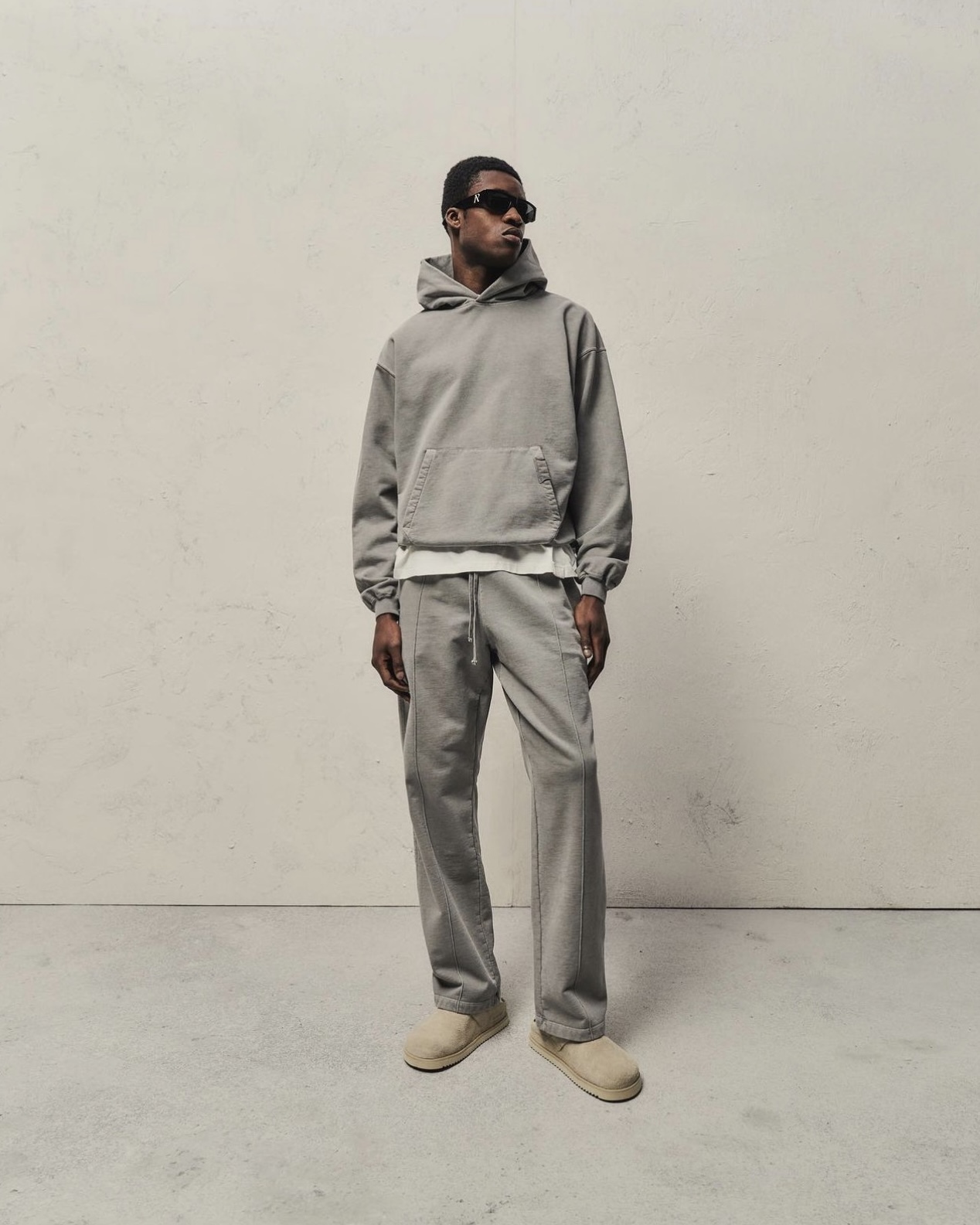 Represent Initial Sweatpants - Ultimate Grey