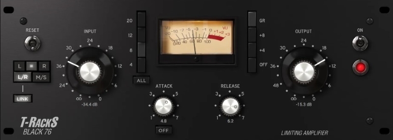 Ik Multimedia T Racks Black 76 虛擬音色軟體 序號下載版