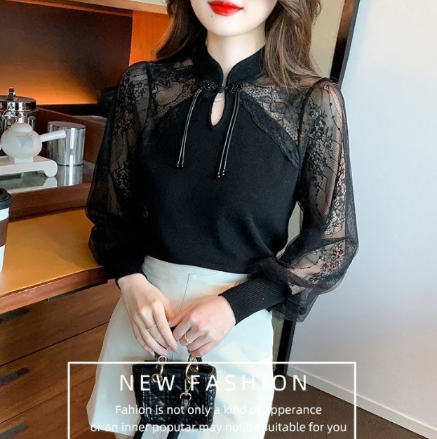 女裝中國風毛衣針織N-0358