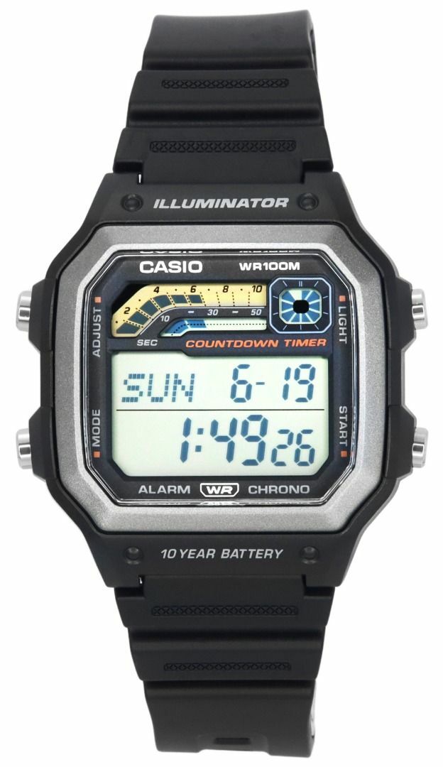 Casio WS-1600H-1A - 寶時鐘錶
