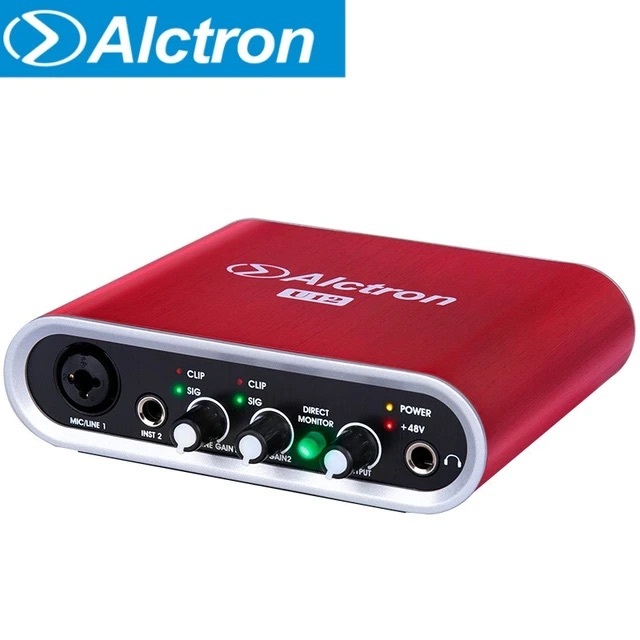 ALCTRON U12直播聲 快速上手的專業級聲卡