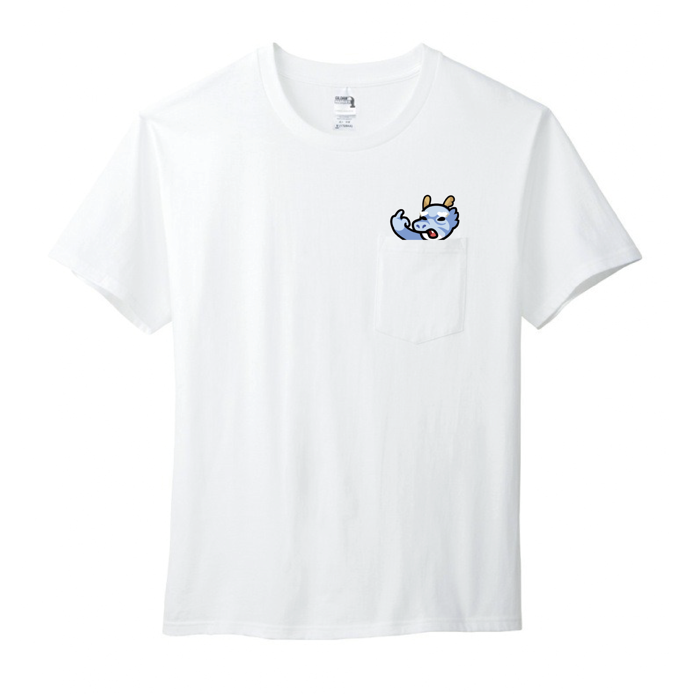 Crab x LIHKG|動物口袋Tee-連龍|連豬 連狗 連貓 連鼠 連虎 連龍T-Shirt|本土衣服品牌