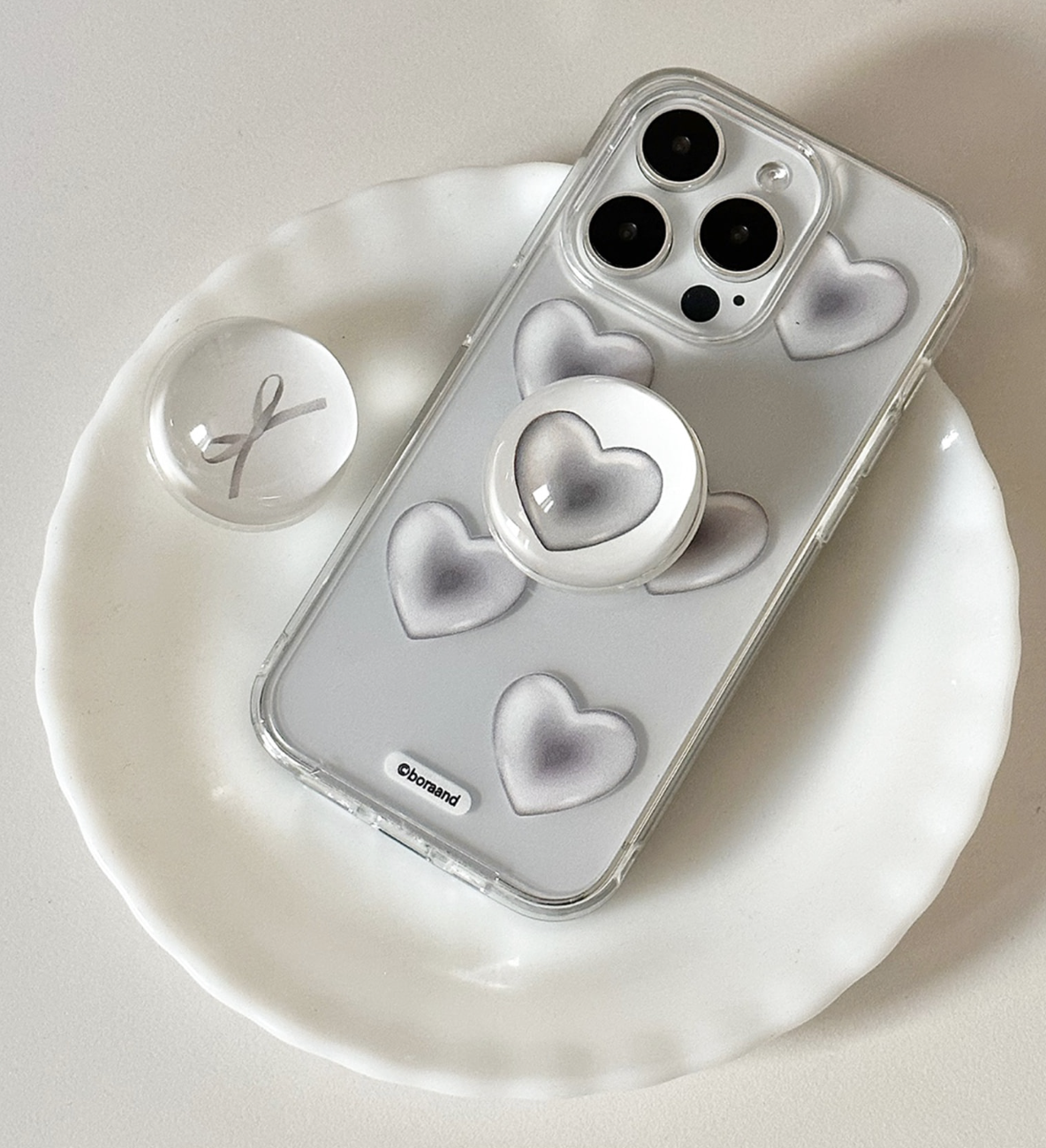 Bora and-Silver Heart Case