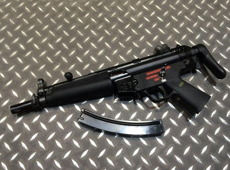 WE MP5A3 阿帕契 GBB 瓦斯氣動槍 衝鋒槍 Blowback 槍機可動全金屬瓦斯槍 15128