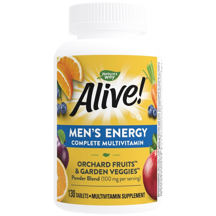Alive! Men's Multivitamin, 130 Tablets