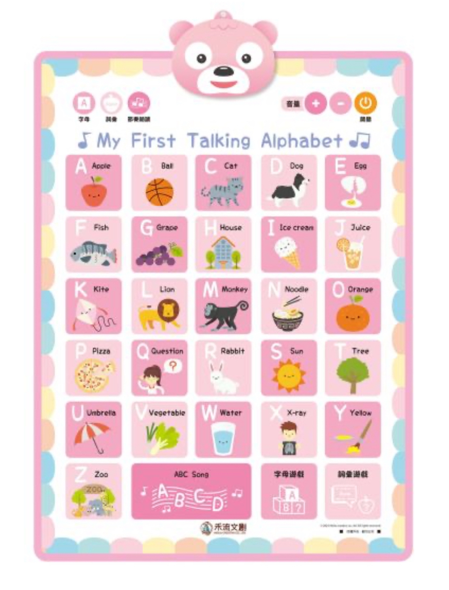 My First Talking Alphabet 寶寶觸摸有聲掛圖
