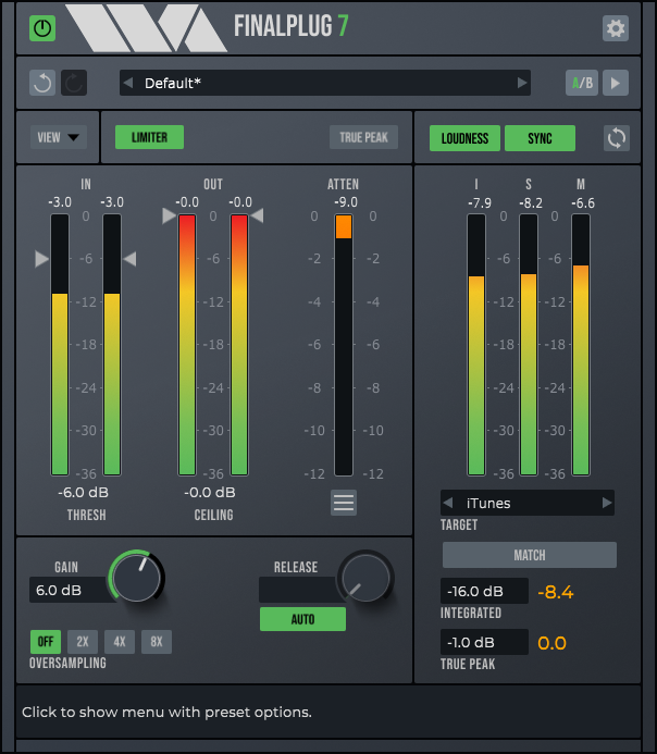 Wave Arts FinalPlug 7 母帶限制器 plugin（序號下載版）