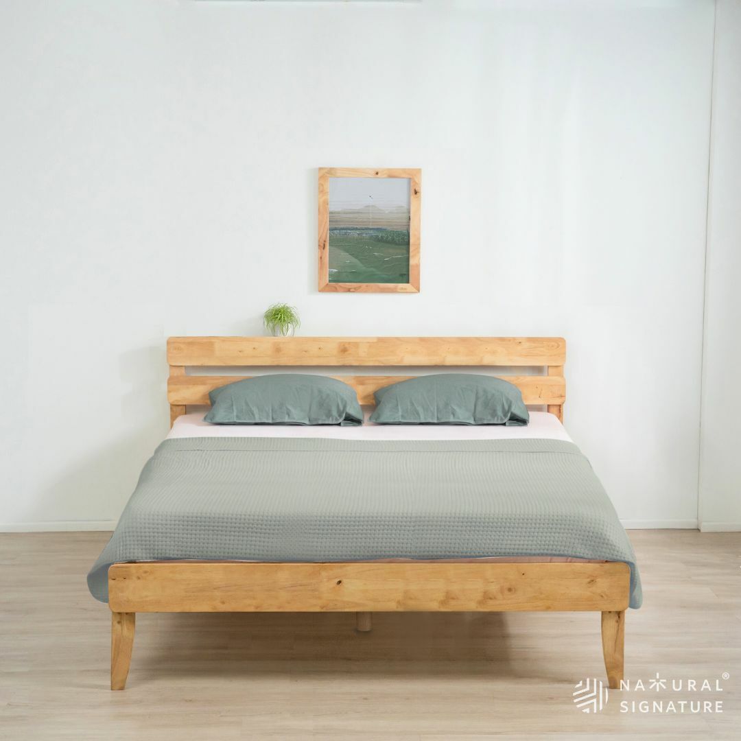 Natural Signature - Fencing King Bed Frame