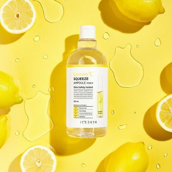 It's Skin Lemon'C Squeeze Ampoule Toner 500mL