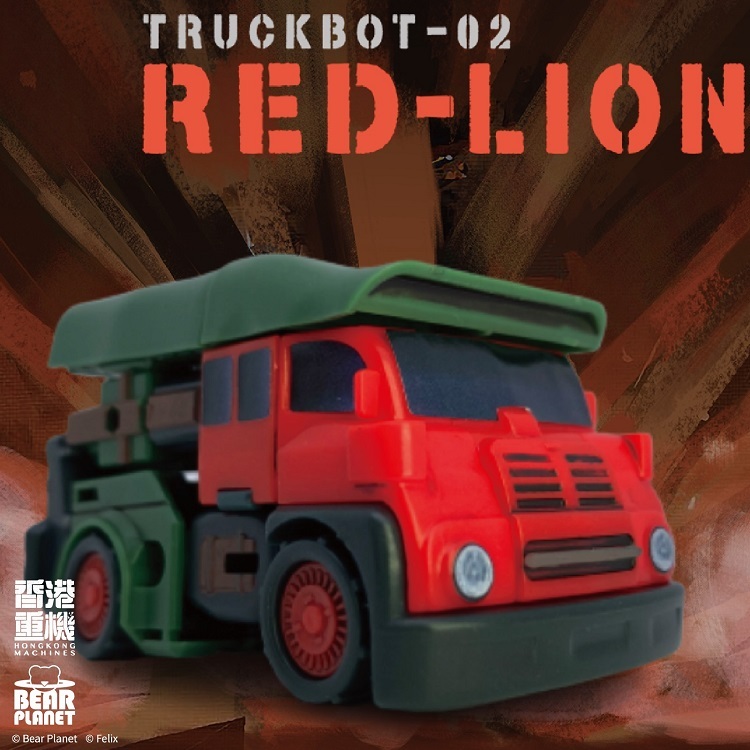 Truck Bot 02 Red Lion