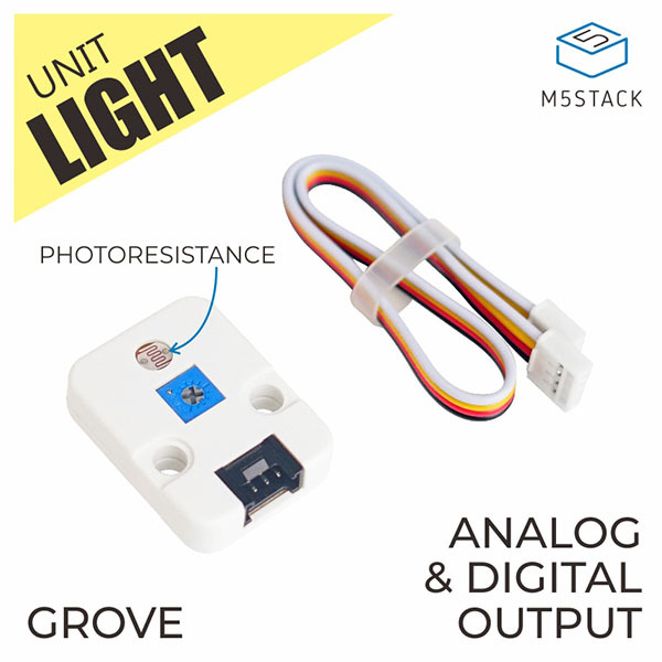 M5Stack 光強度感測模組-U021