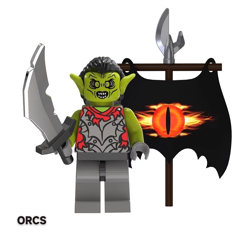 Orcs Lord of the Rings Minifigs fit Lego TV5010