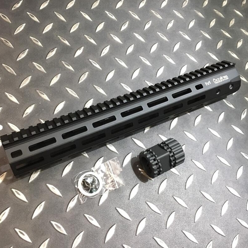 ARES Octarms M-LOK 13.5"黑色魚骨護木 M4 AEG規格ML-002BK M18262