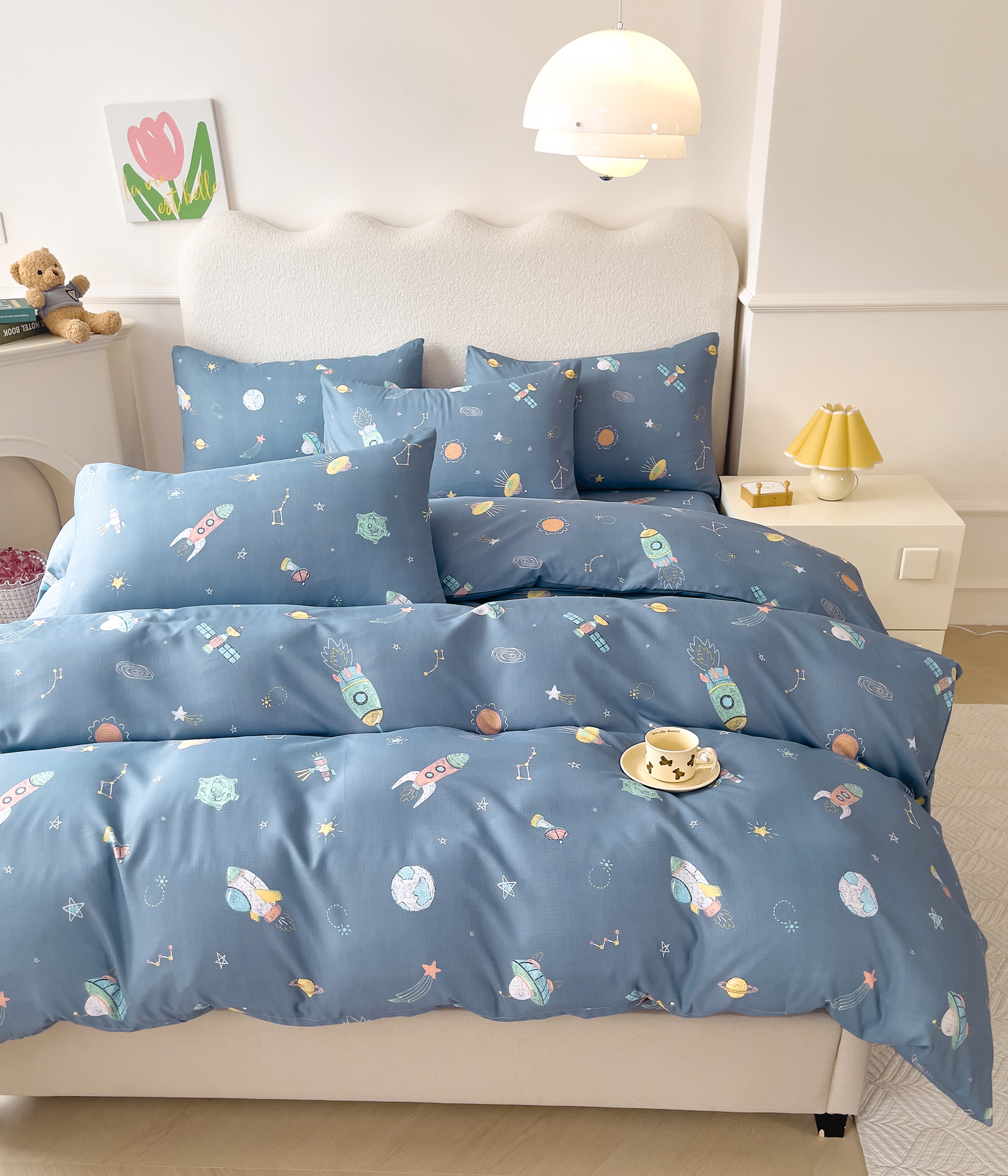 3M萊賽爾 / 台灣製 / 床包組【永恆星晨】