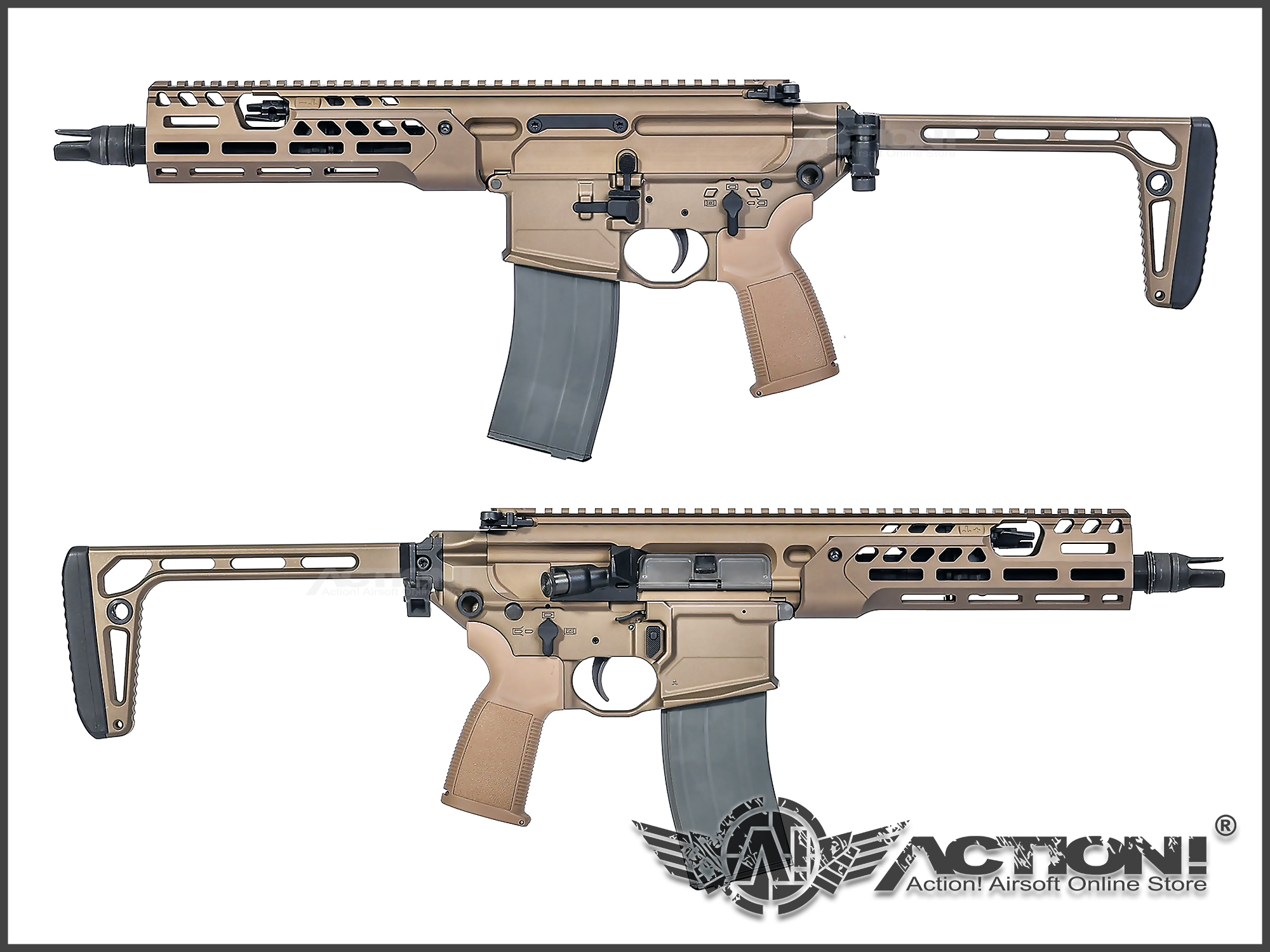 APFG - MCX SPEAR LT 9" SBR 樣式 GBB氣動槍