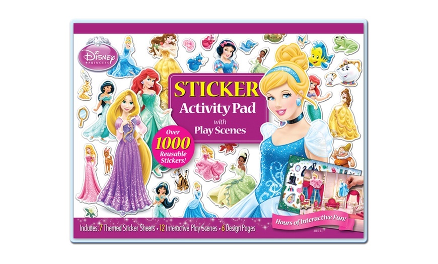 Dsiney Princess Sticker Activity Pad with Play Scenes