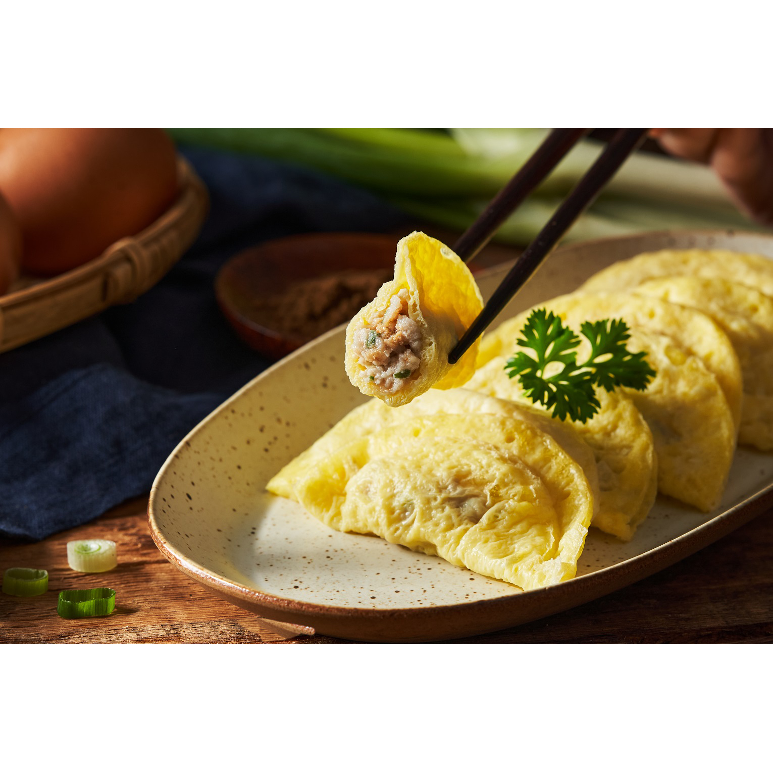 特級蛋餃8粒裝 Egg dumpling