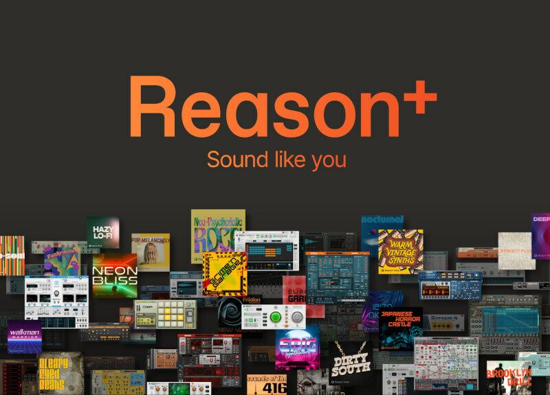 Reason+ 編曲軟體 一年期訂閱方案（教育版）（序號下載版）