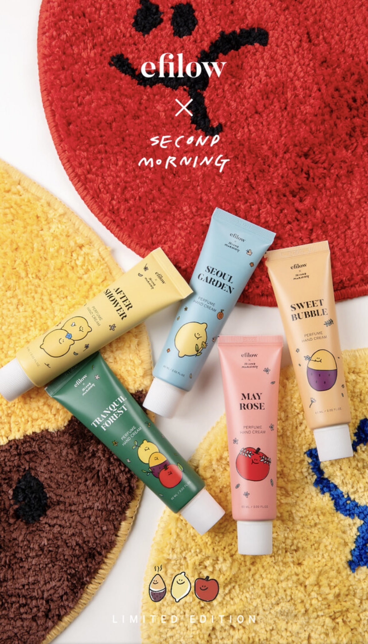 Second Morning x Epilow - Perfume Hand Cream (5 types)