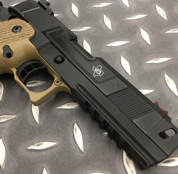 Army Costa Carry Comp R501 STI 2011 瓦斯手槍 黑色