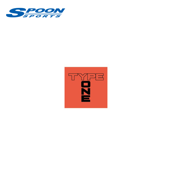 SPOON SPORTS TYPEONE 貼紙(橘色)